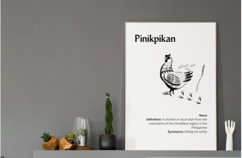 Igorot Delicacy, Pinikpikan Poster - Etsy