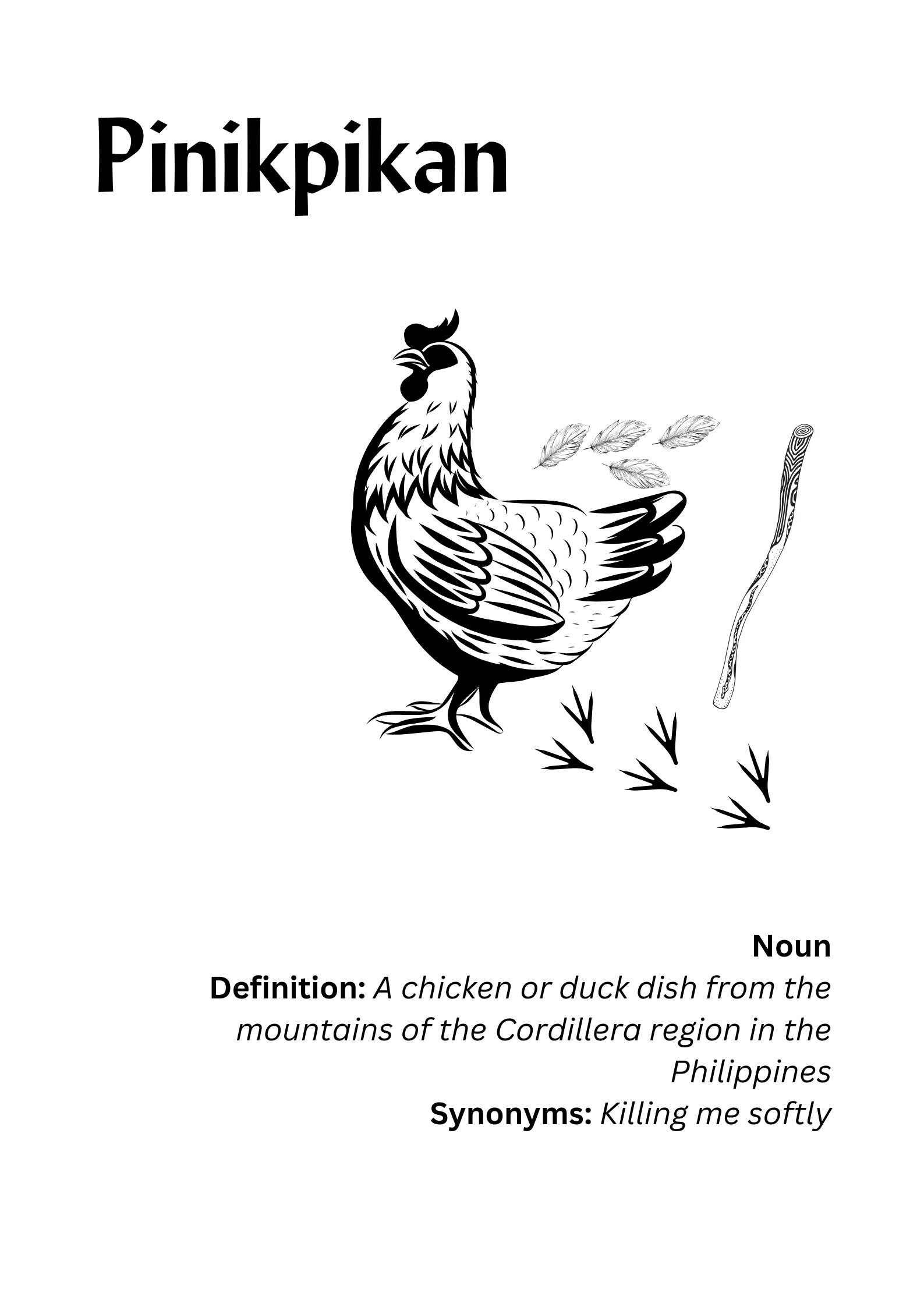 Igorot Delicacy, Pinikpikan Poster - Etsy