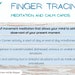 Finger Tracing Calming Cards, Printable Mindfulness Flash Cards, Calm ...
