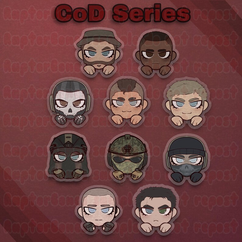 Cod Series Phone Charms - Etsy