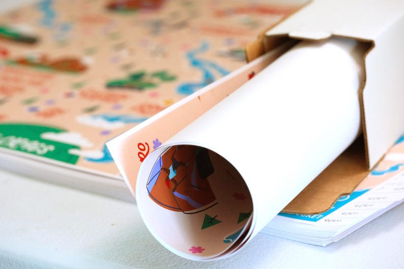 DMV Local Crags Map Mural Print - Etsy