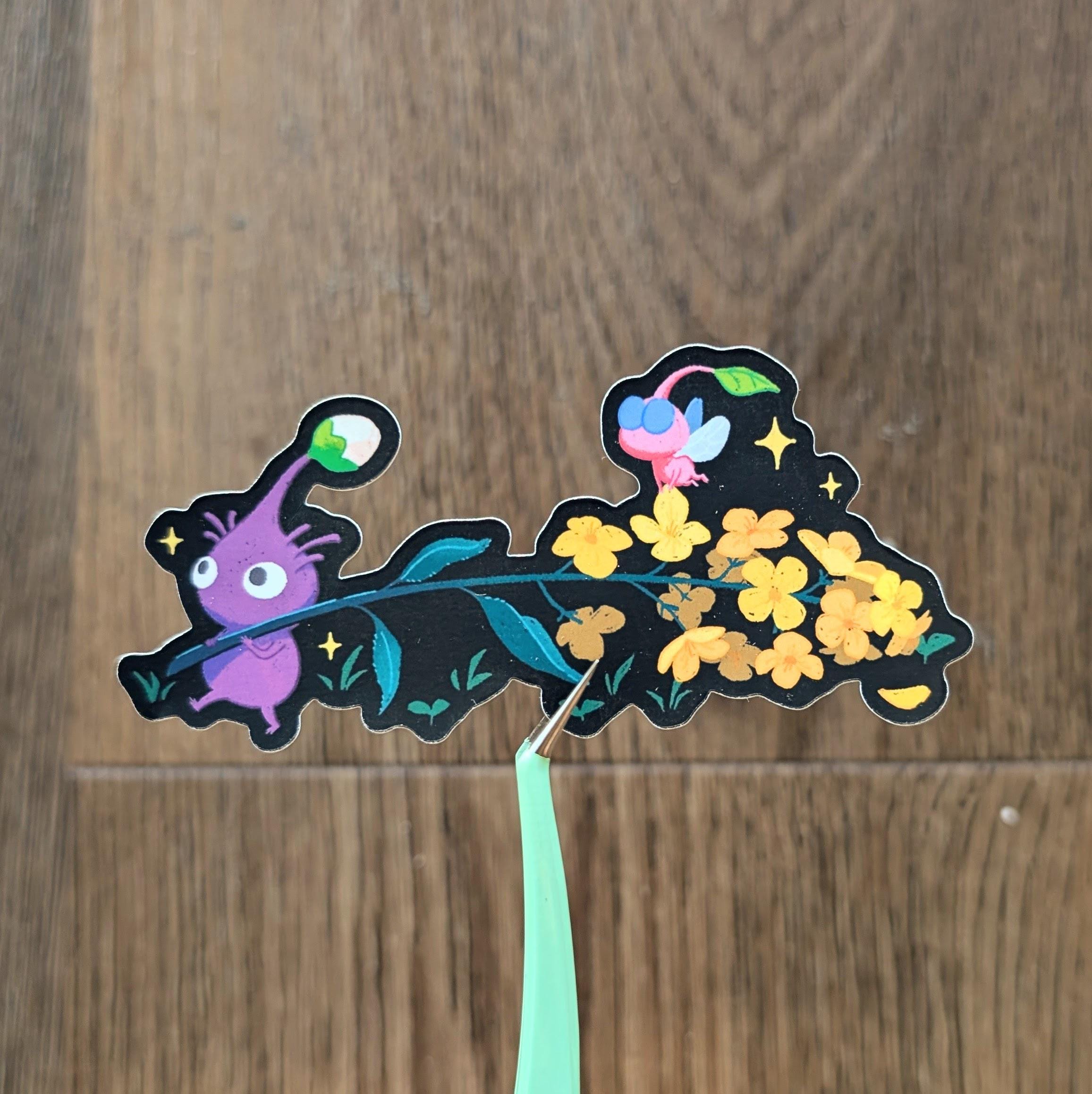 2025 Pikmin Flowers Sticker Sheet - Etsy