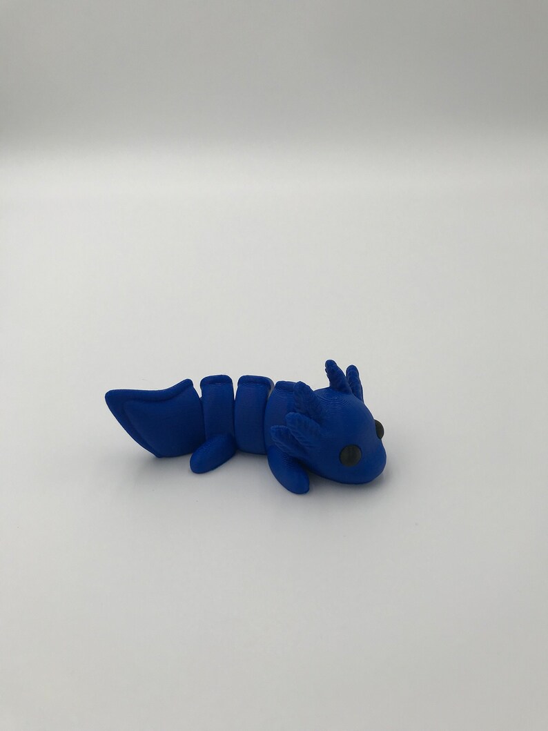 Baby Axolotl / Articulated Baby Axolotl/ 3D Printed/ Moveable - Etsy