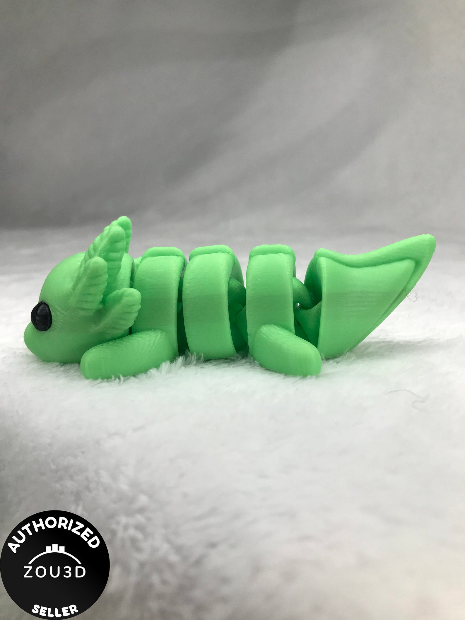 Baby Axolotl / Articulated Baby Axolotl/ 3D Printed/ Moveable - Etsy