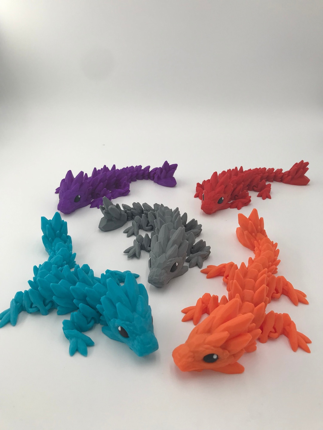 Baby Gemstone Dragon - Etsy