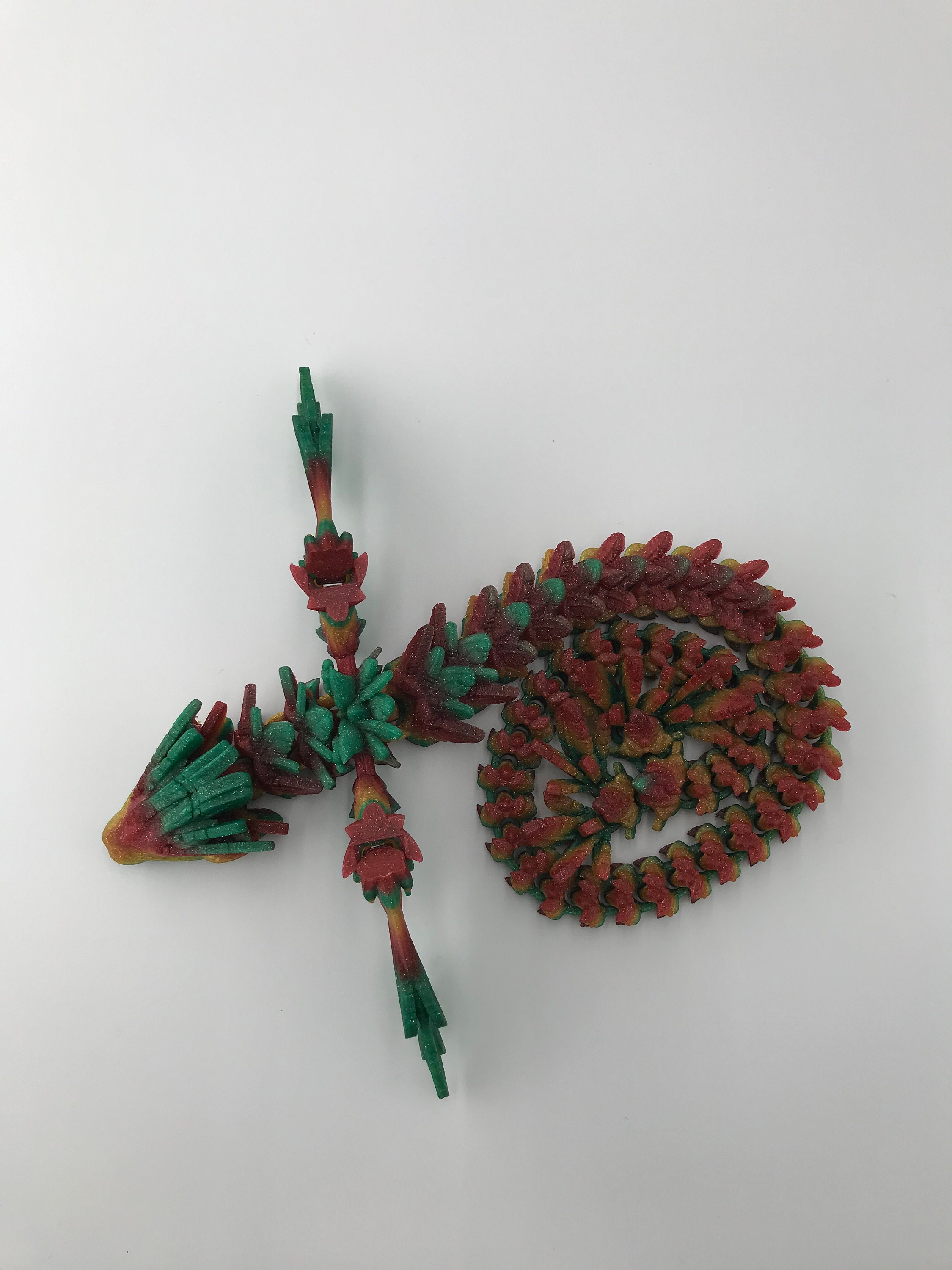 Flying Serpent Articulated Fidget Toy / Dragon / Cinderwing - Etsy