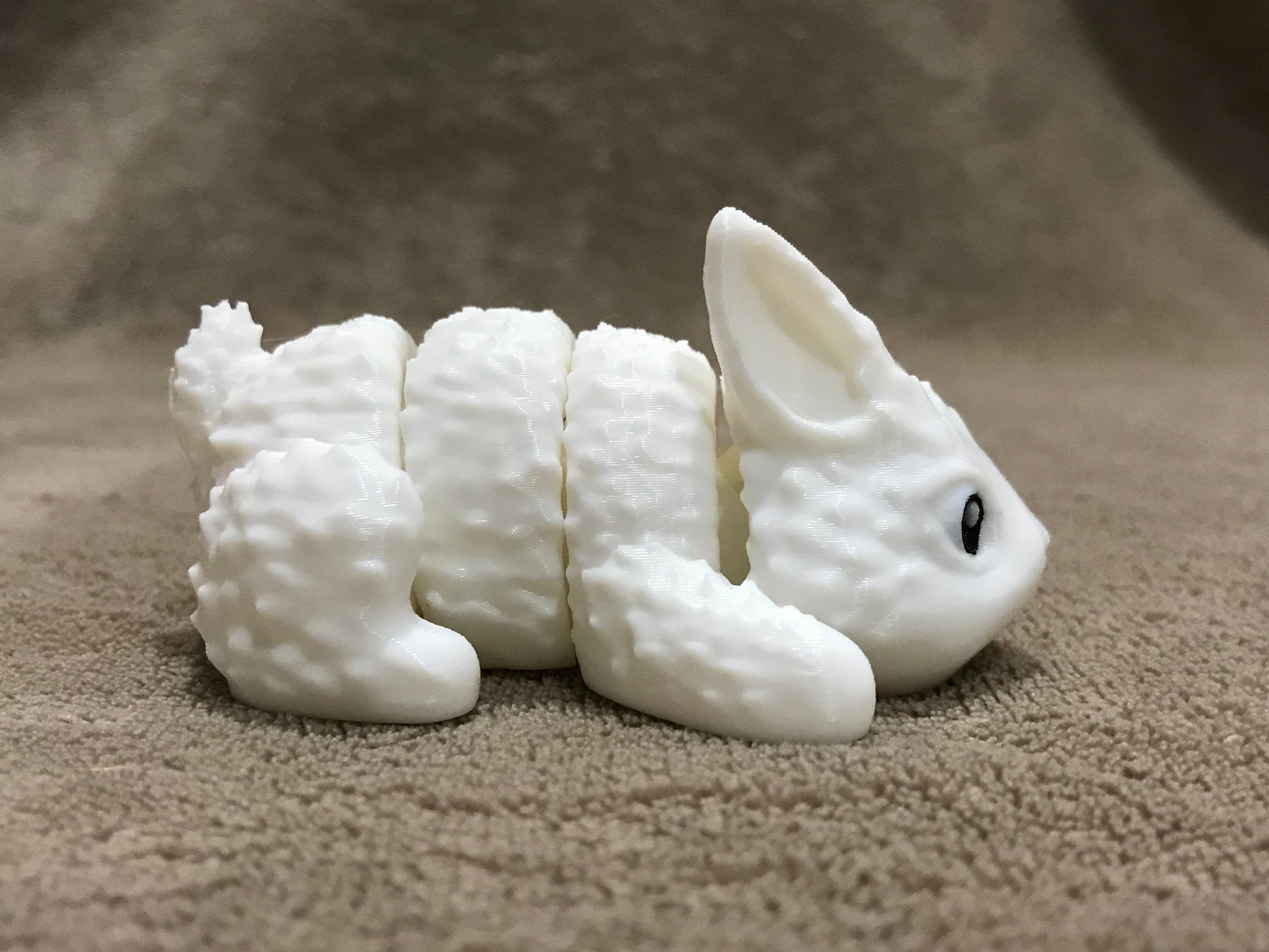 Baby Bunny / Articulated Baby Bunny / 3D Printed/ Moveable / ZOU3D - Etsy