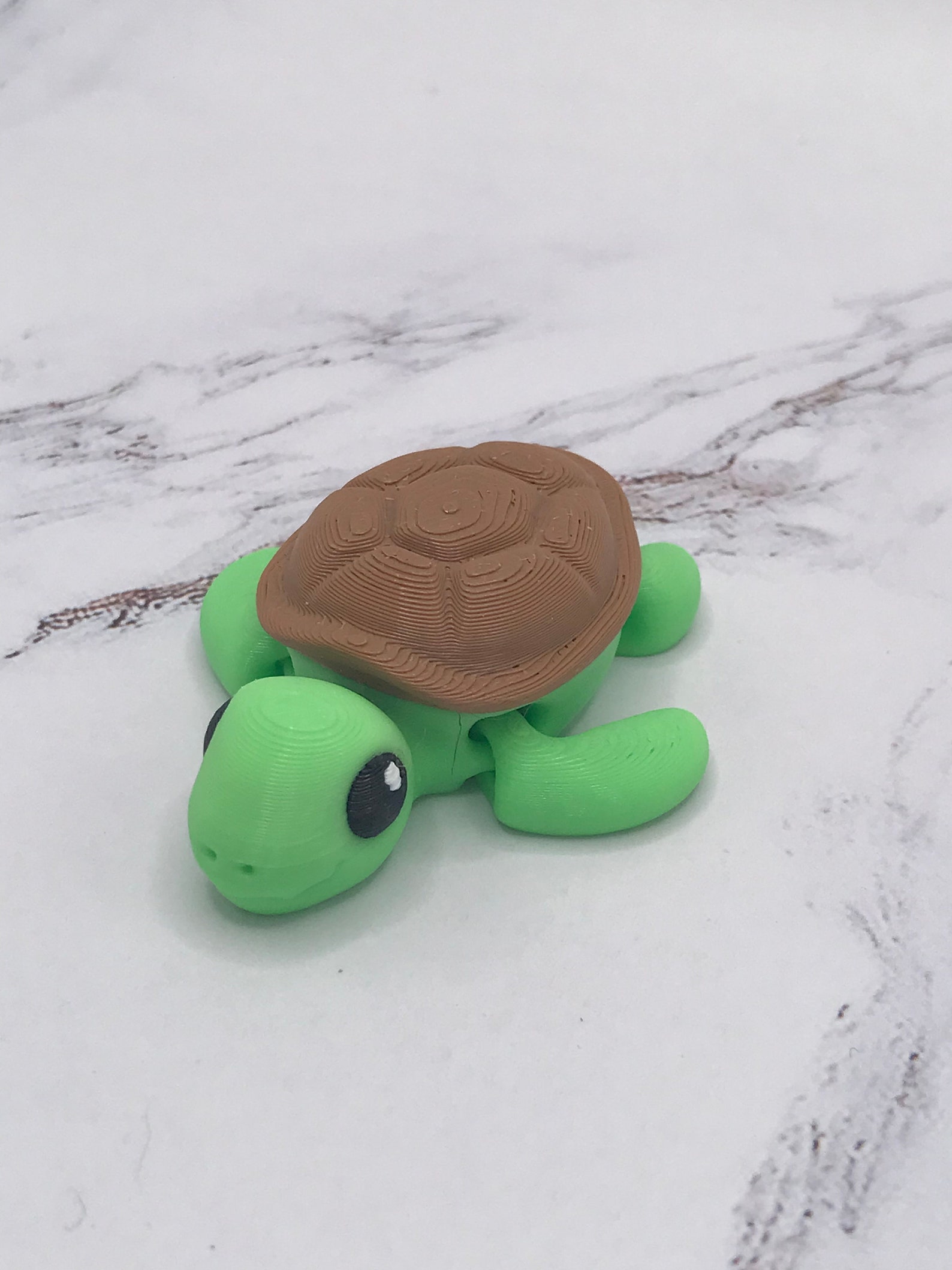 Articulated Tiny Turtle, 3D Printed Figurine, Zou3d Design - Etsy