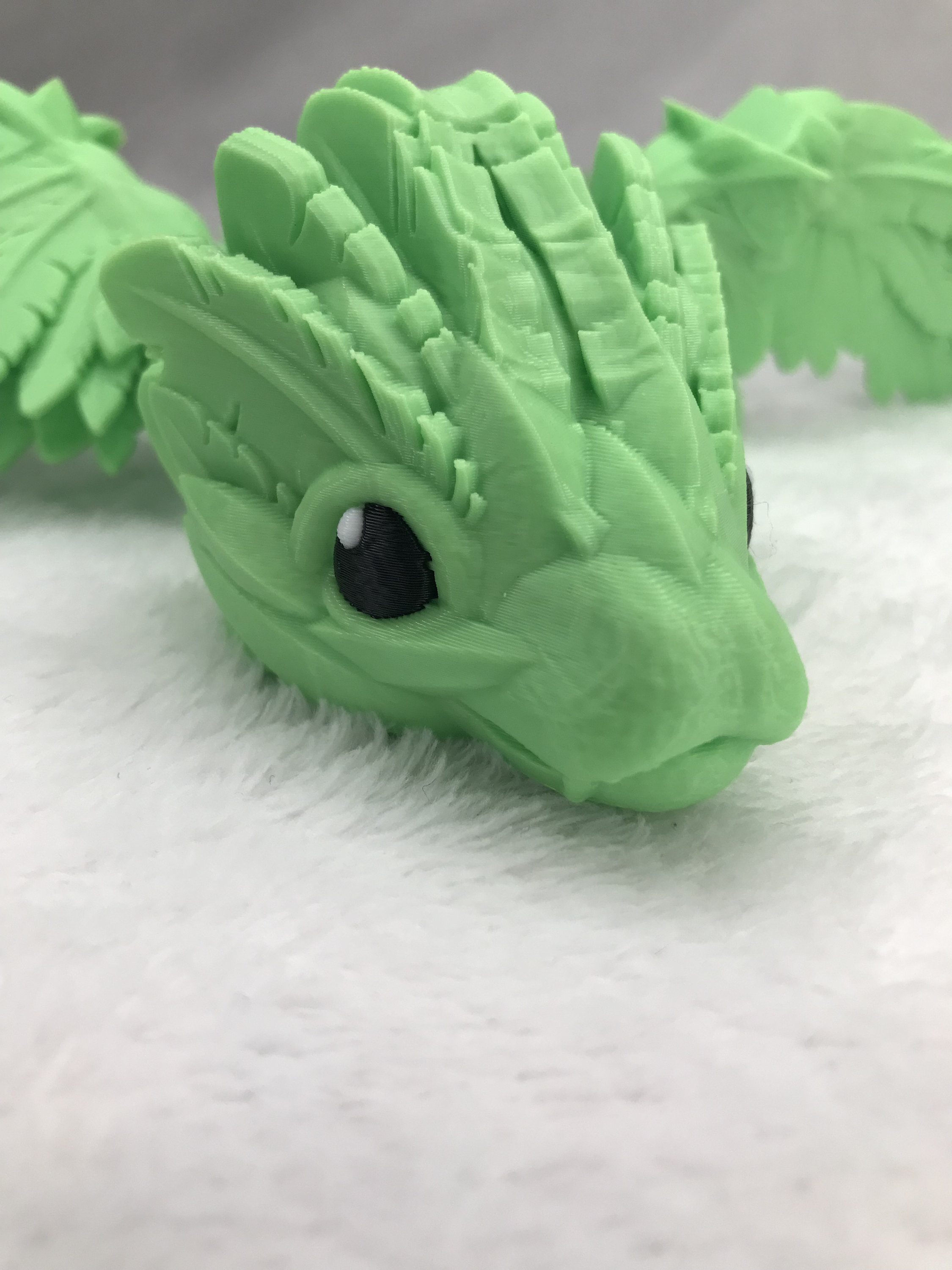 Baby Flying Serpent / 3D Printed / Articulated / Fidget / Toy - Etsy