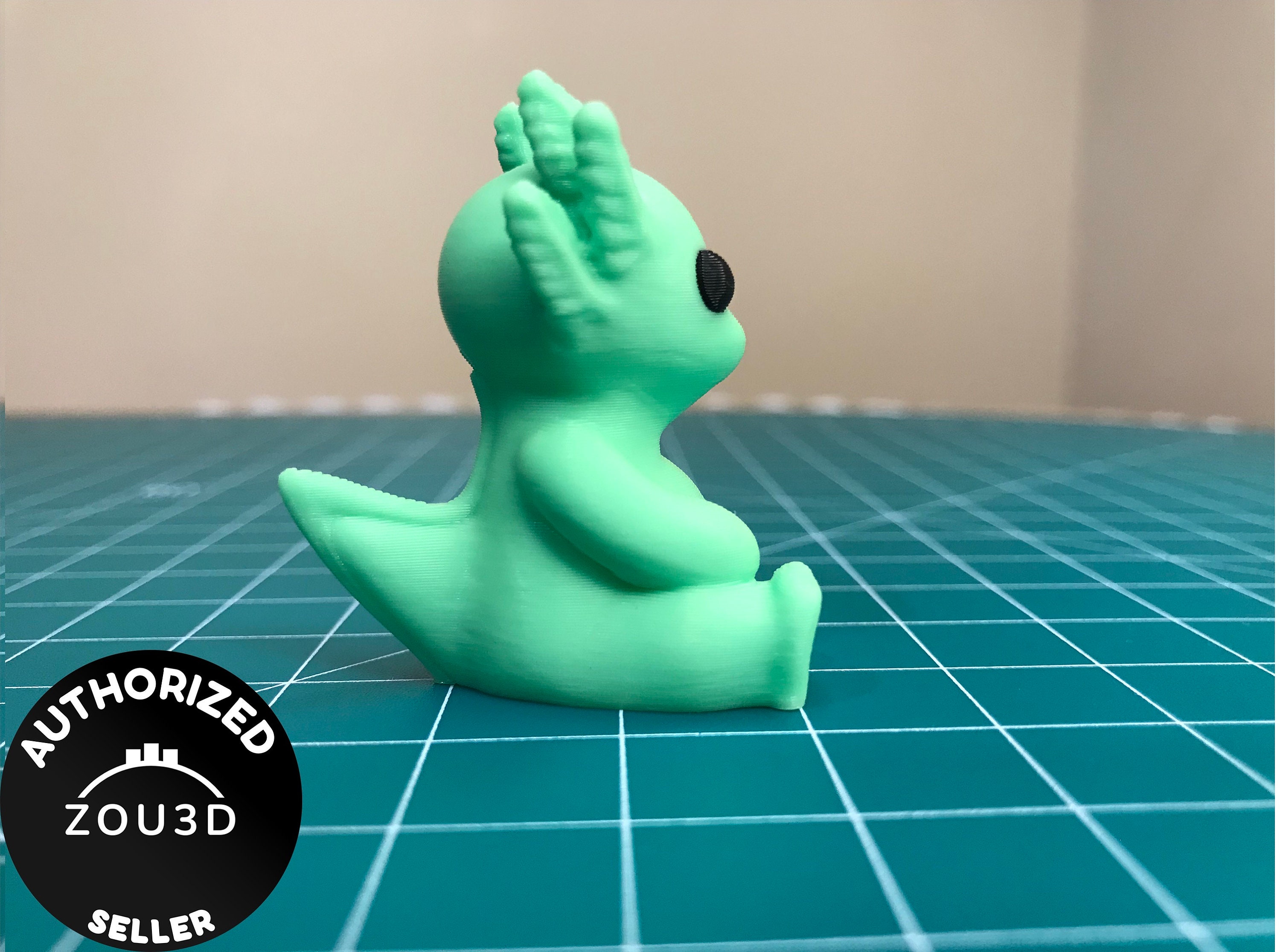 Baby Axolotl / 3D Printed / ZOU3D - Etsy
