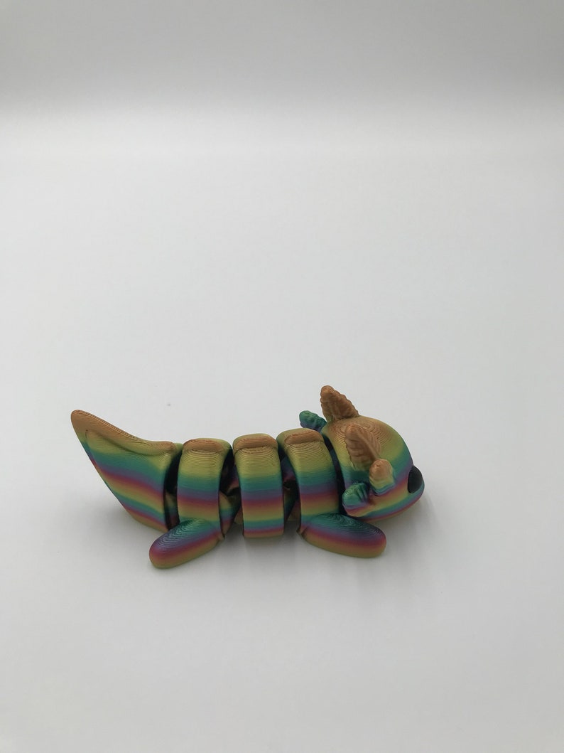 Baby Axolotl / Articulated Baby Axolotl/ 3D Printed/ Moveable - Etsy