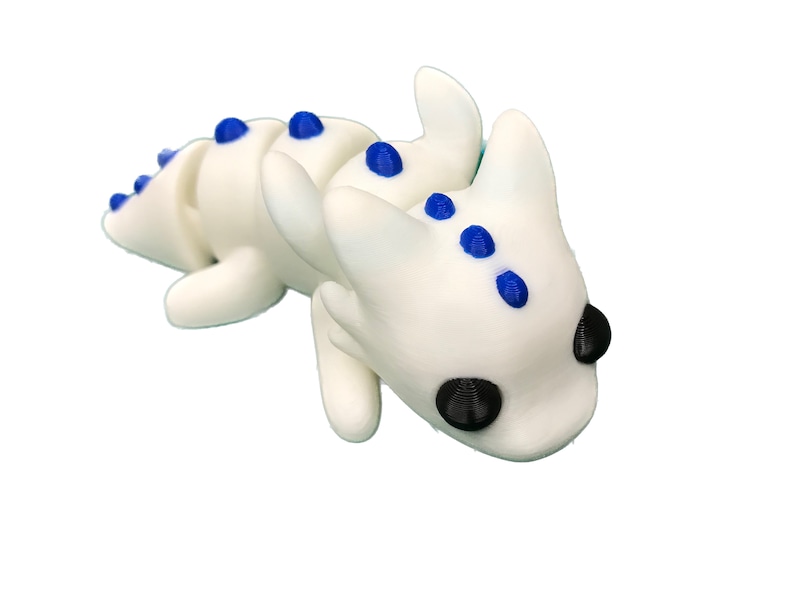 Baby Dragon / Articulated Baby Dragon / 3D Printed / Moveable/ Sensory ...