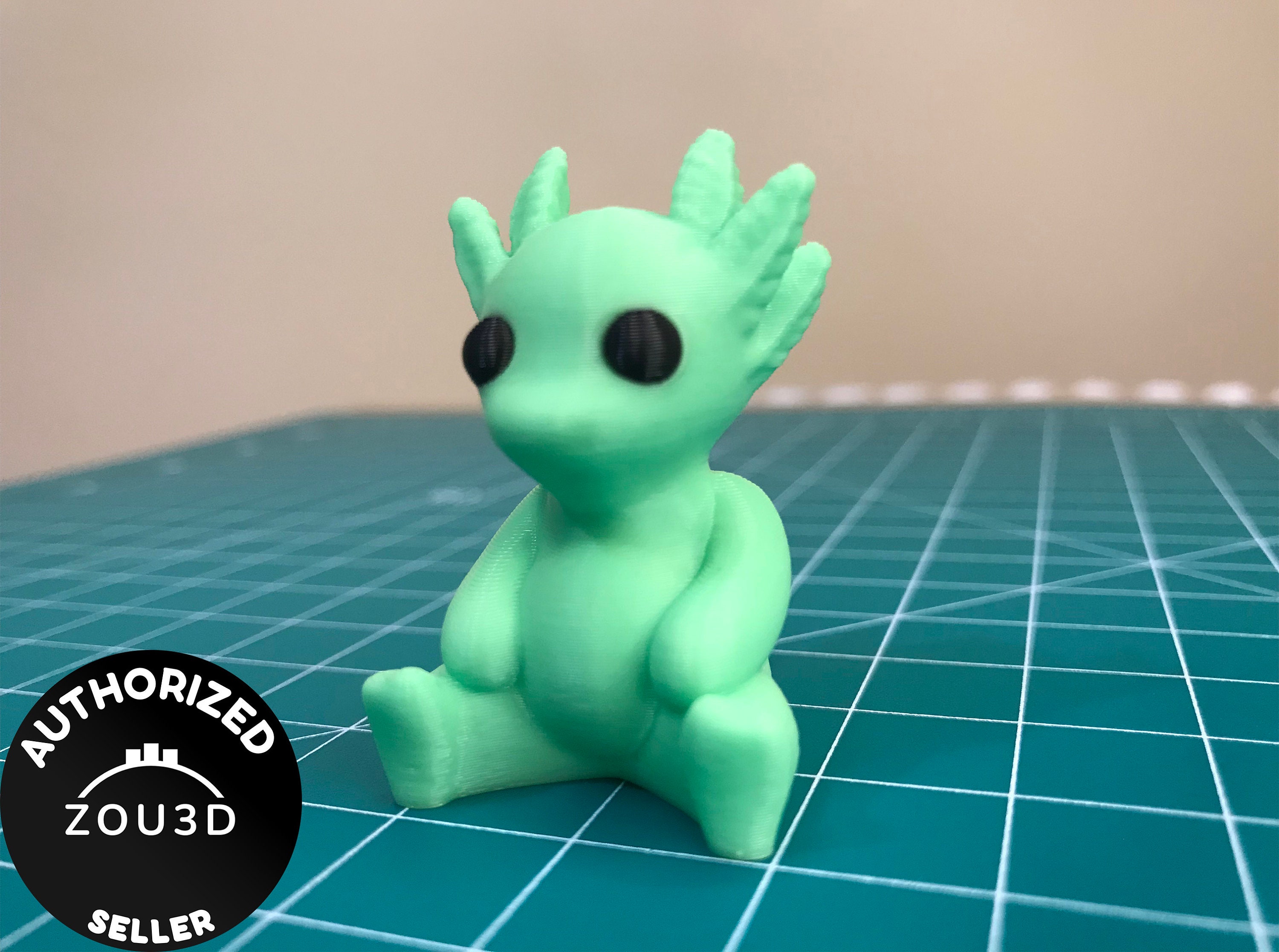 Baby Axolotl / 3D Printed / ZOU3D - Etsy