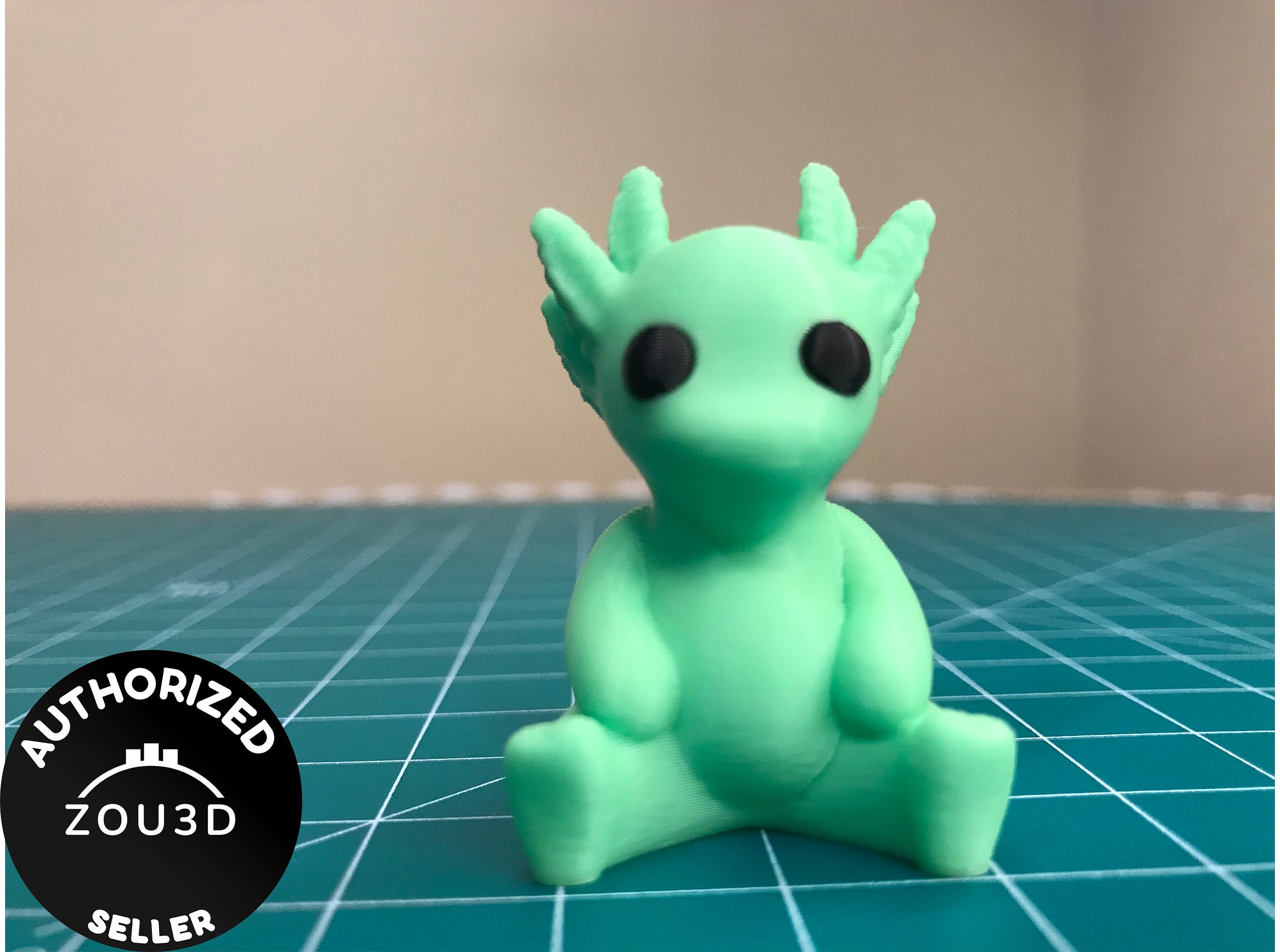 Baby Axolotl / 3D Printed / ZOU3D - Etsy