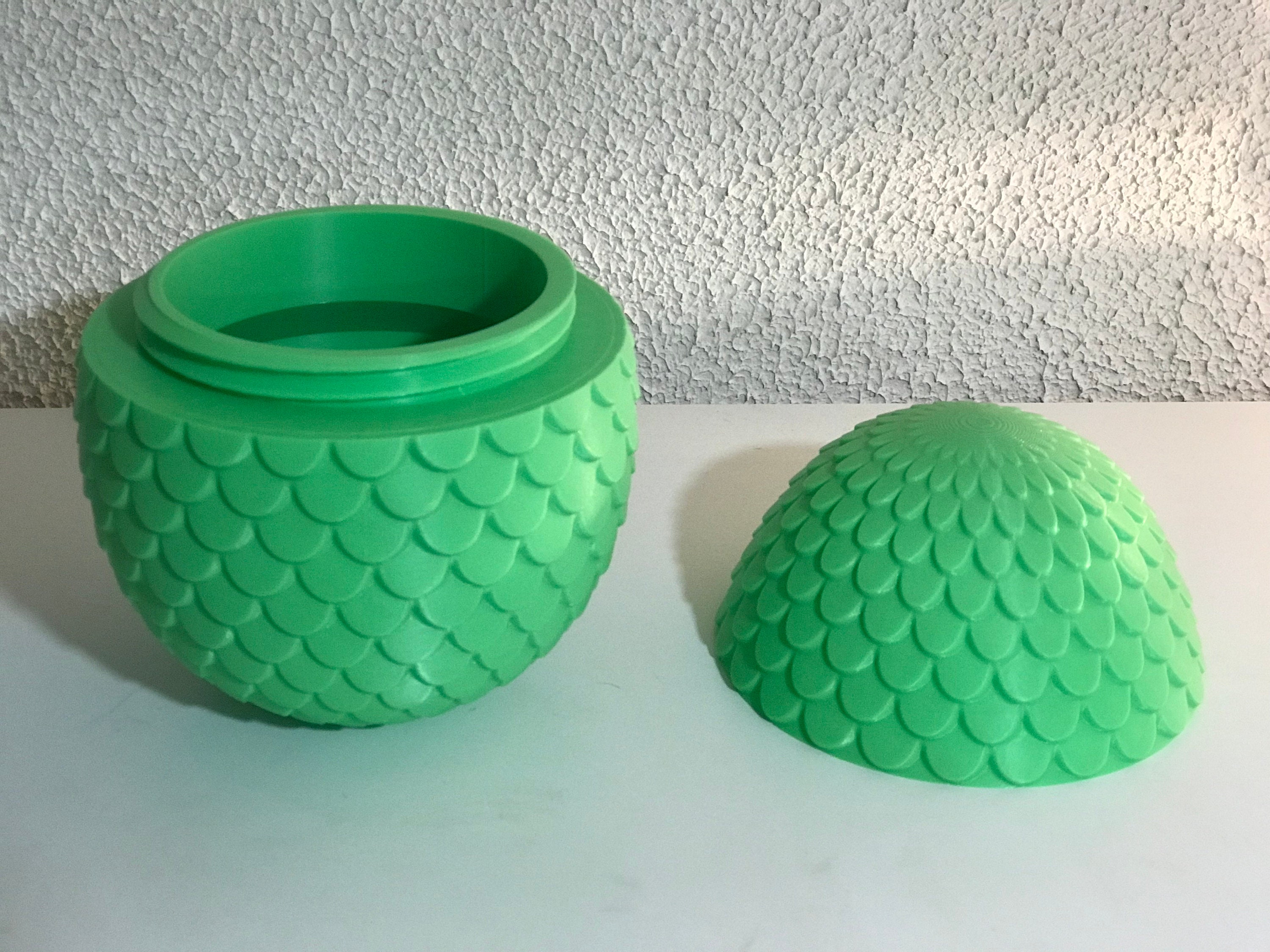 Dragon Egg / Container / Storage / 3D Printed - Etsy