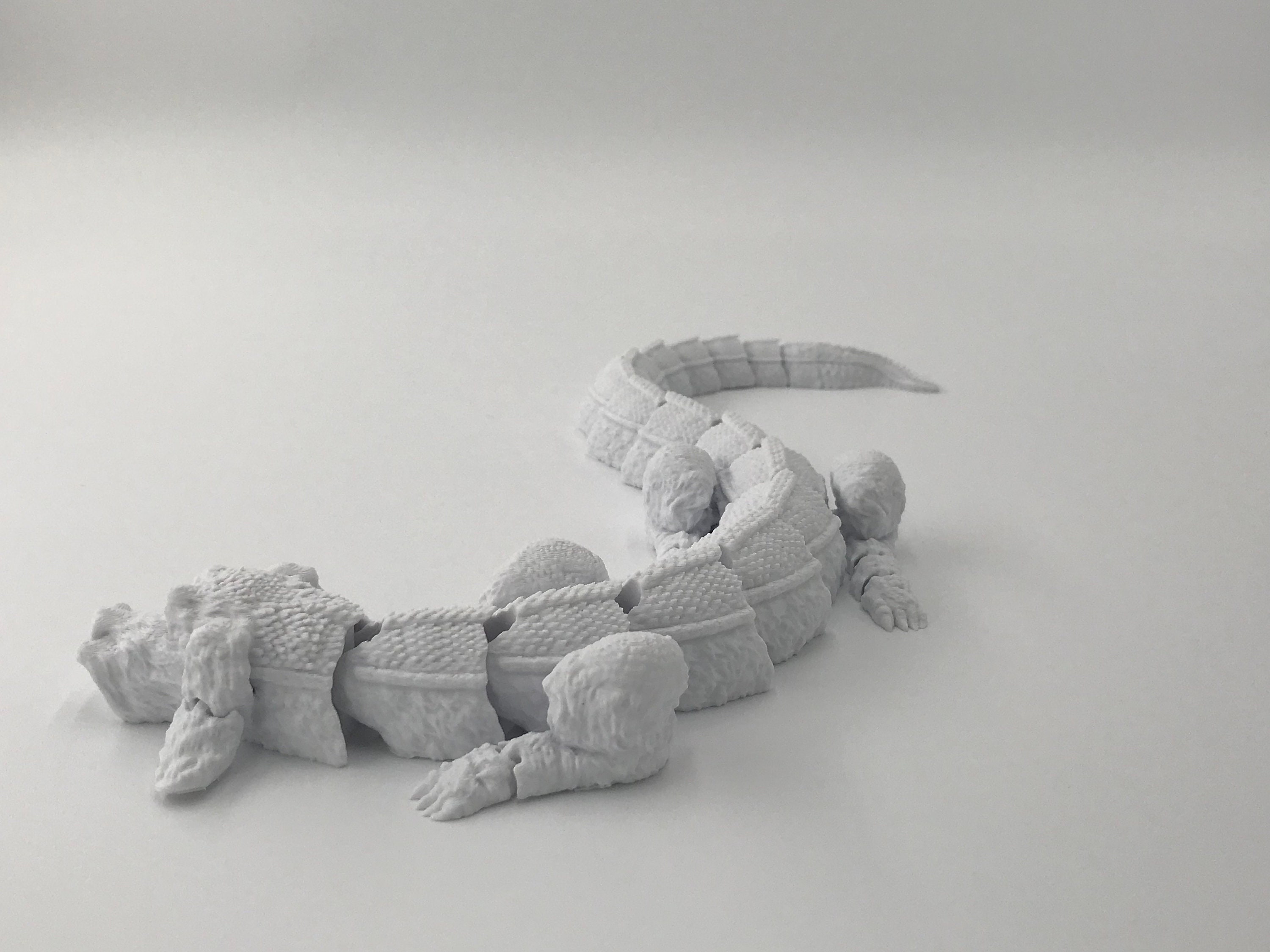 Falkor / Luck Dragon / 3D Printed / Articulated / Toy / Hex3d - Etsy
