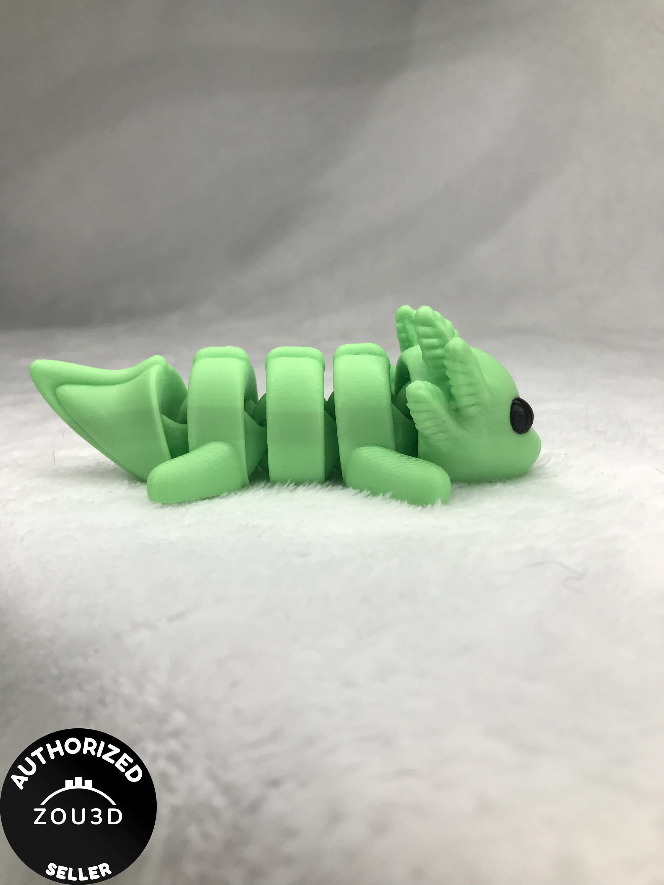 Baby Axolotl / Articulated Baby Axolotl/ 3D Printed/ Moveable - Etsy