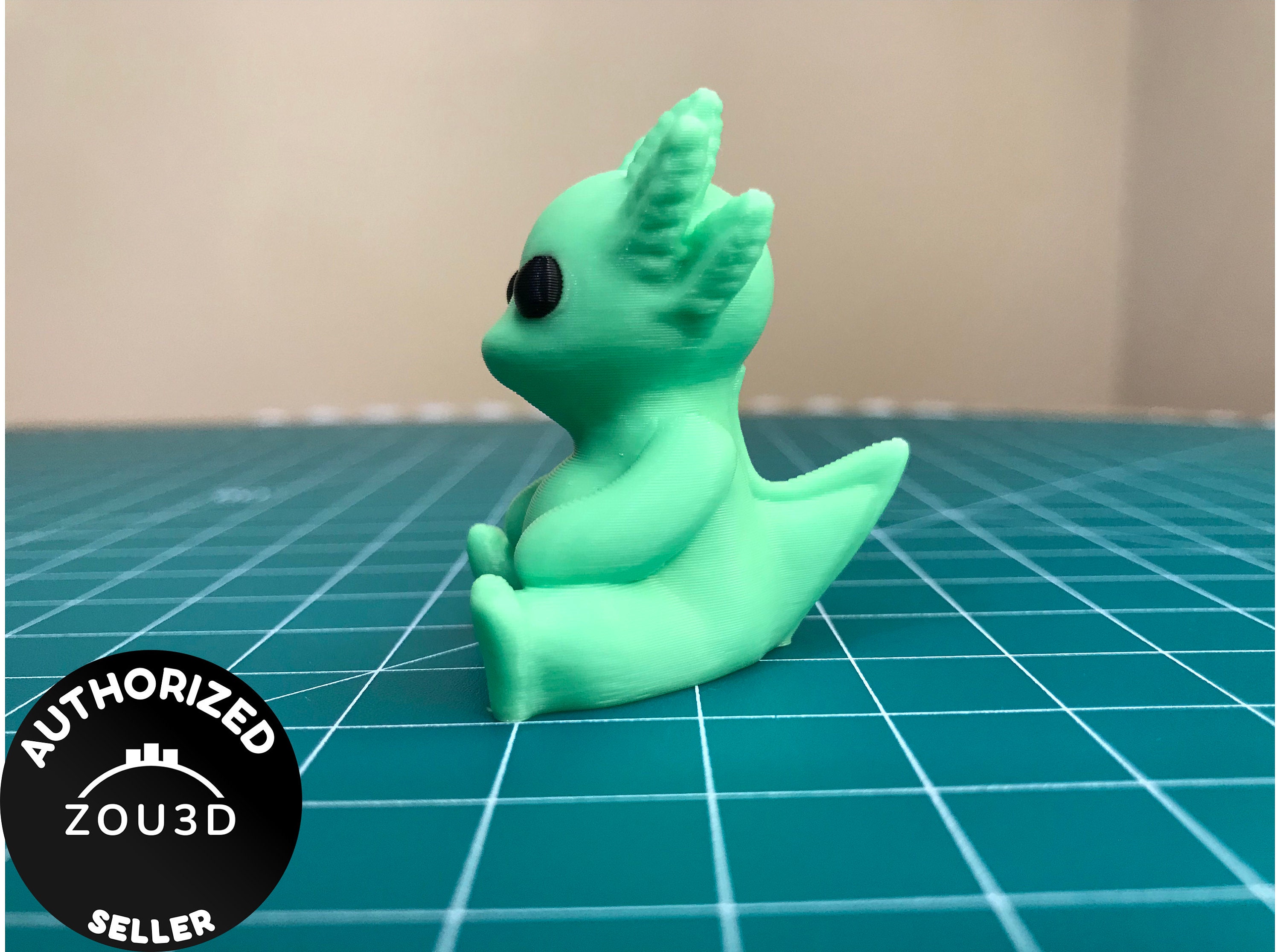 Baby Axolotl / 3D Printed / ZOU3D - Etsy