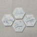 3 Inch - Personalized Marble Place Card Weddinng Favor Table Card - Etsy