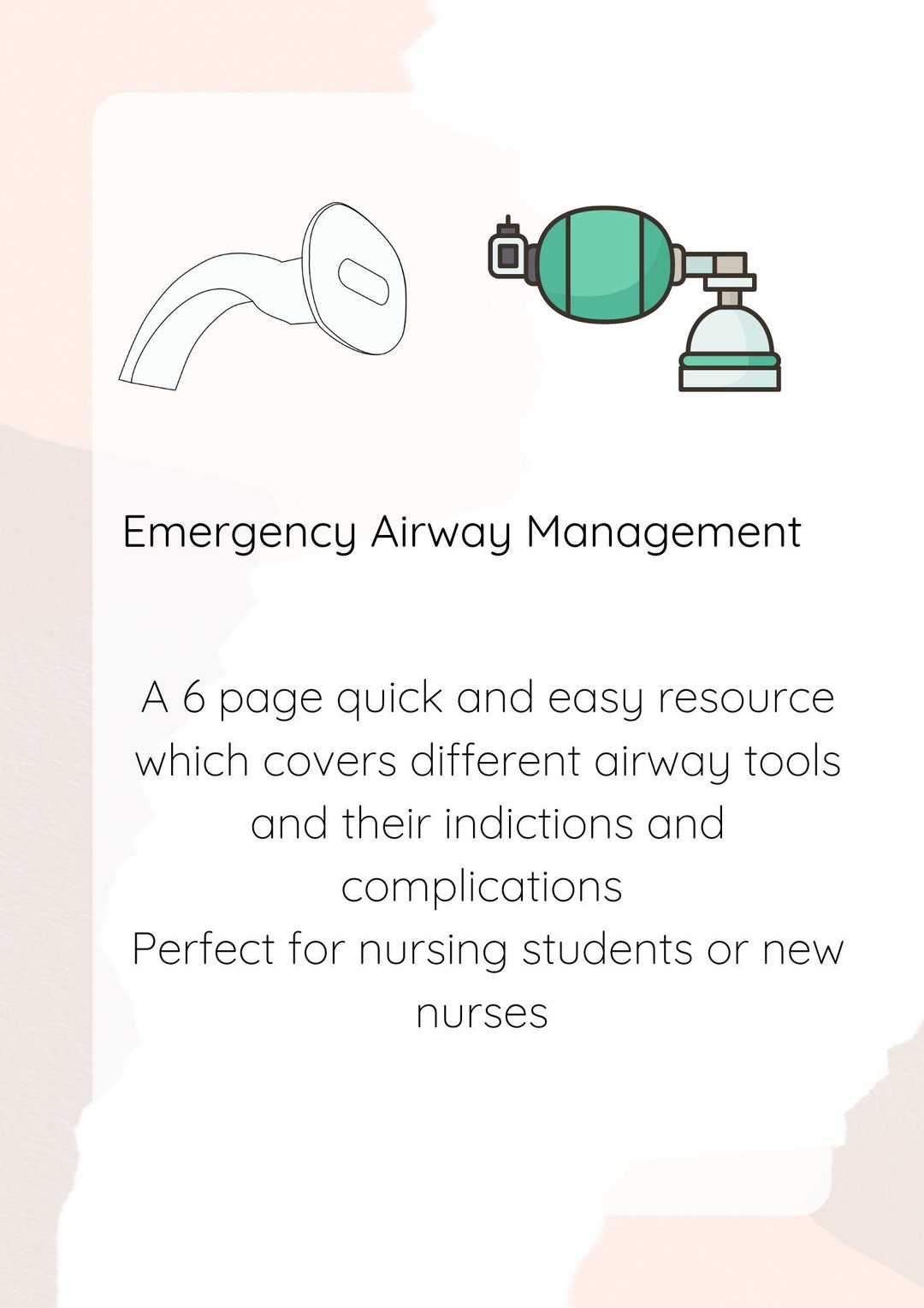 Emergency Airway Management - Etsy