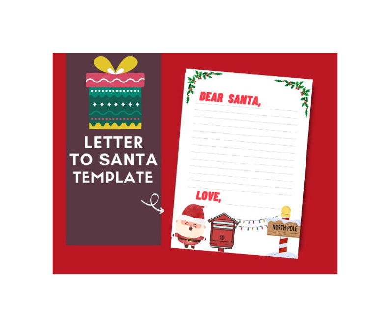 Letter To Santa Family Activity Christmas Wishlist Dear Etsy letter-to-santa-family-activity-christmas-wishlist-dear-etsy