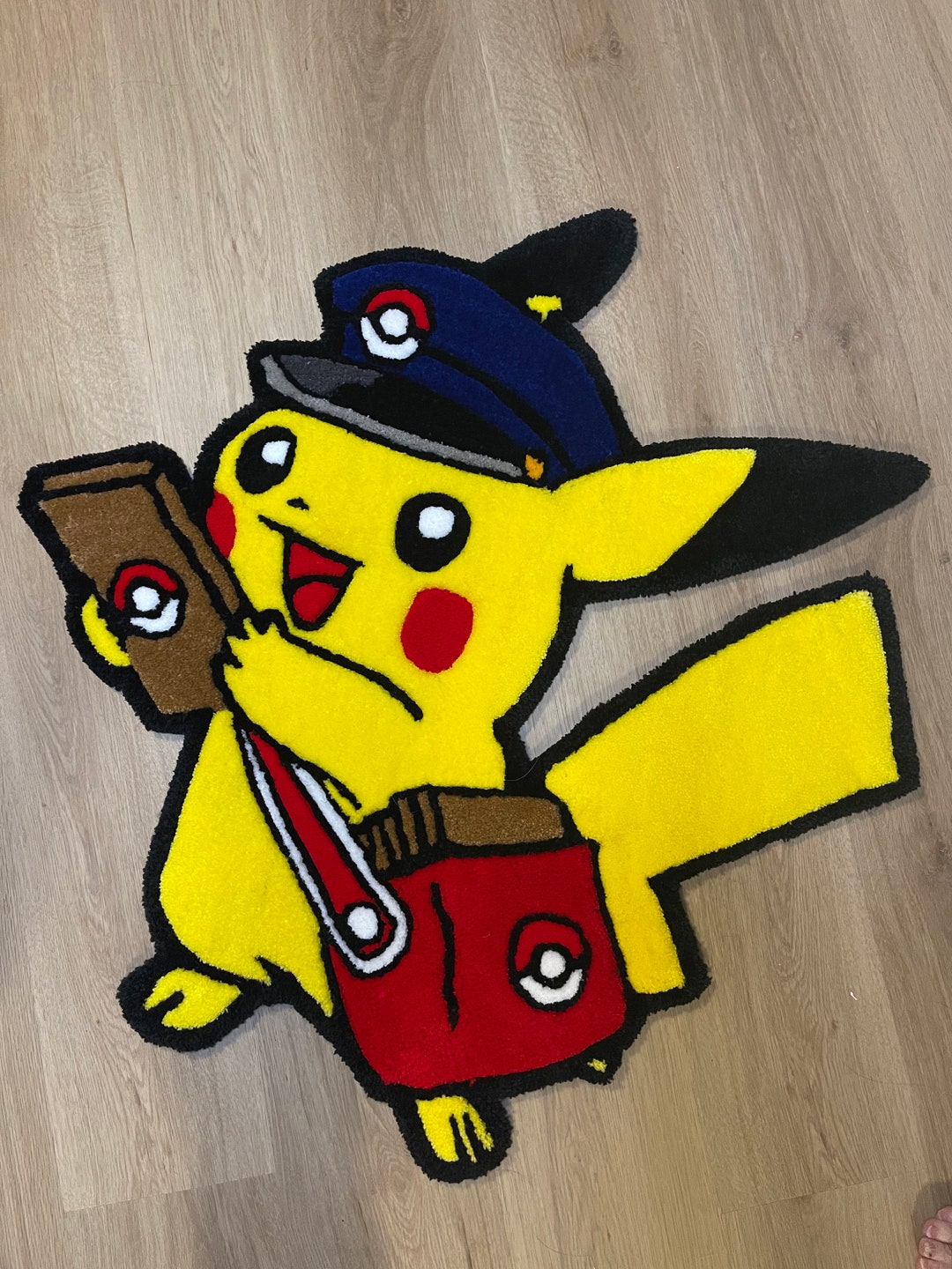FLUFFY Pokemon Rugs Custom Rug Handmade Tufted Rug Anime Rug Custom ...