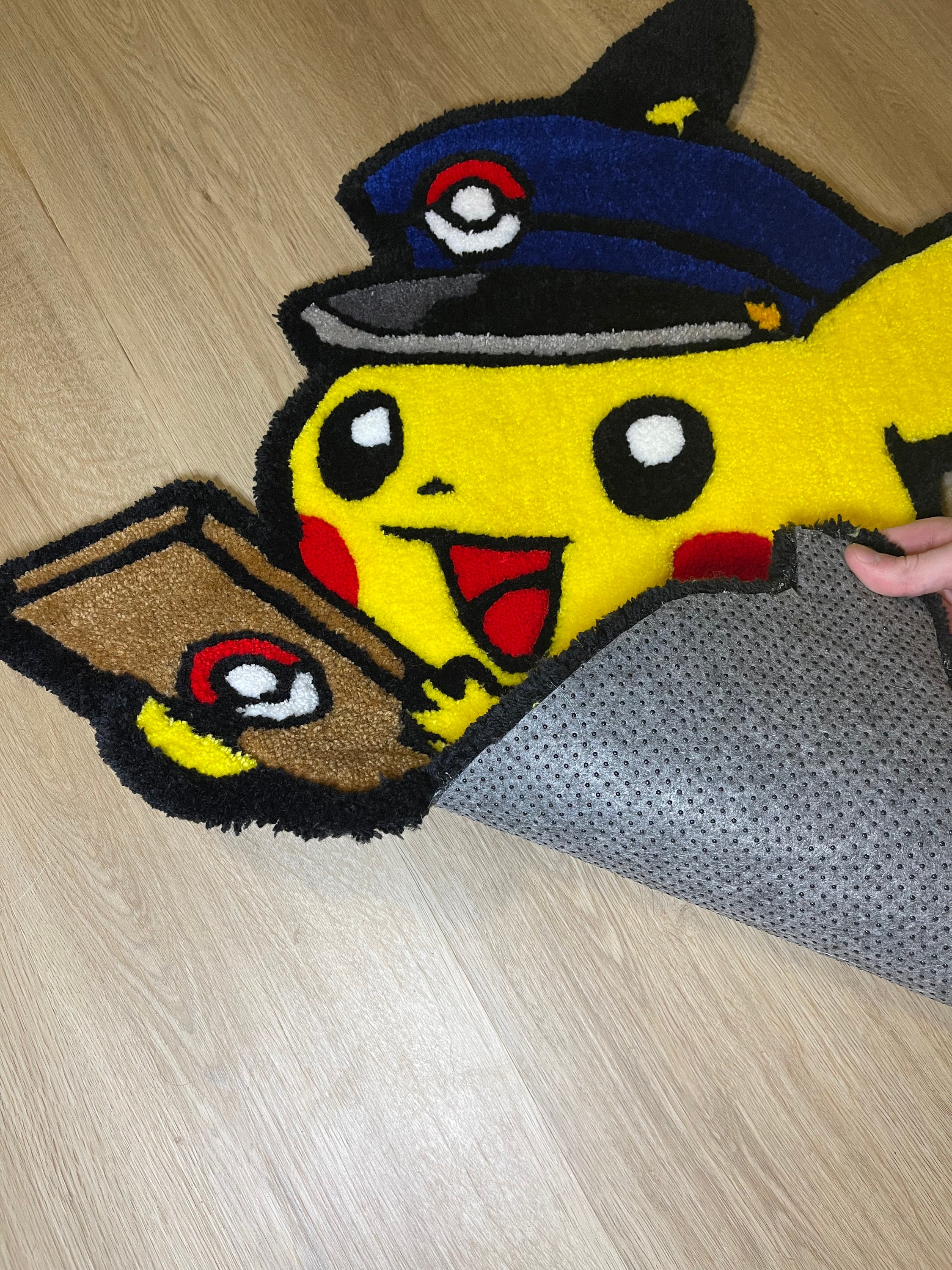 FLUFFY Pokemon Rugs Custom Rug Handmade Tufted Rug Anime Rug Custom ...