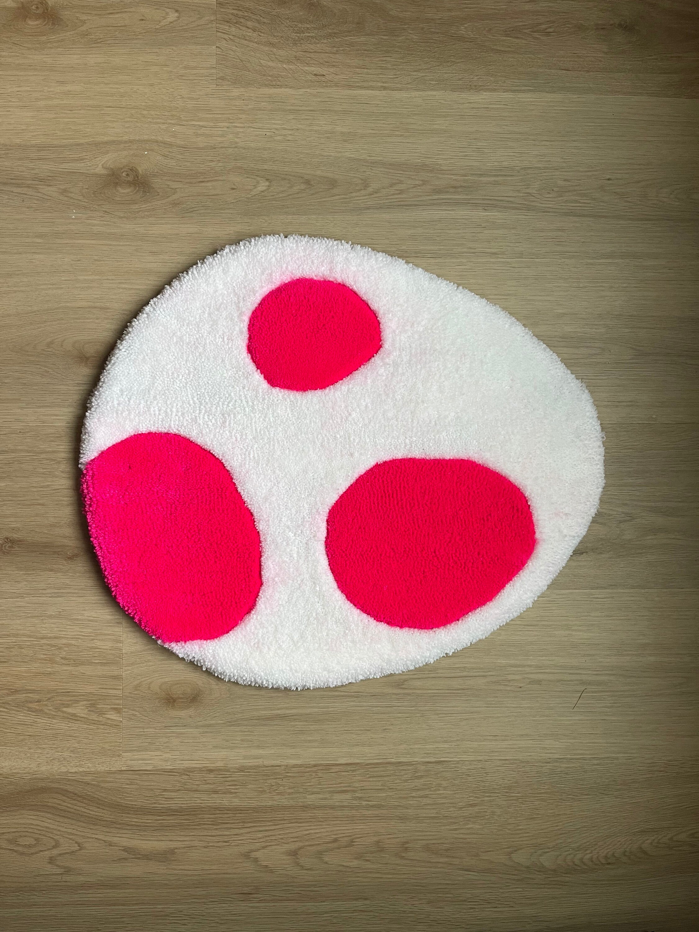 Yoshi Egg Rug | Handmade Bedroom Rugs, Bedroom Aesthetic Gifts, Tufted ...