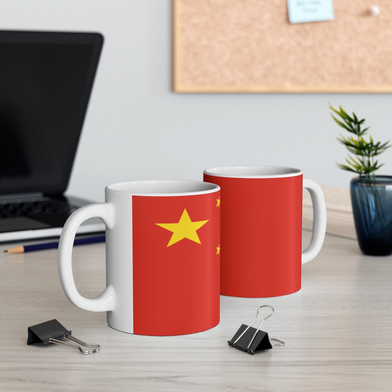 Chinese Flag 11oz Ceramic Mug, Chinese Flag, Chinese Mug - Etsy