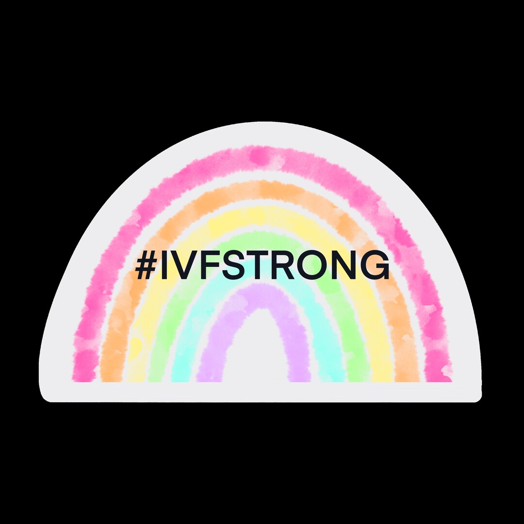 IVF Strong PNG Rainbow - Etsy
