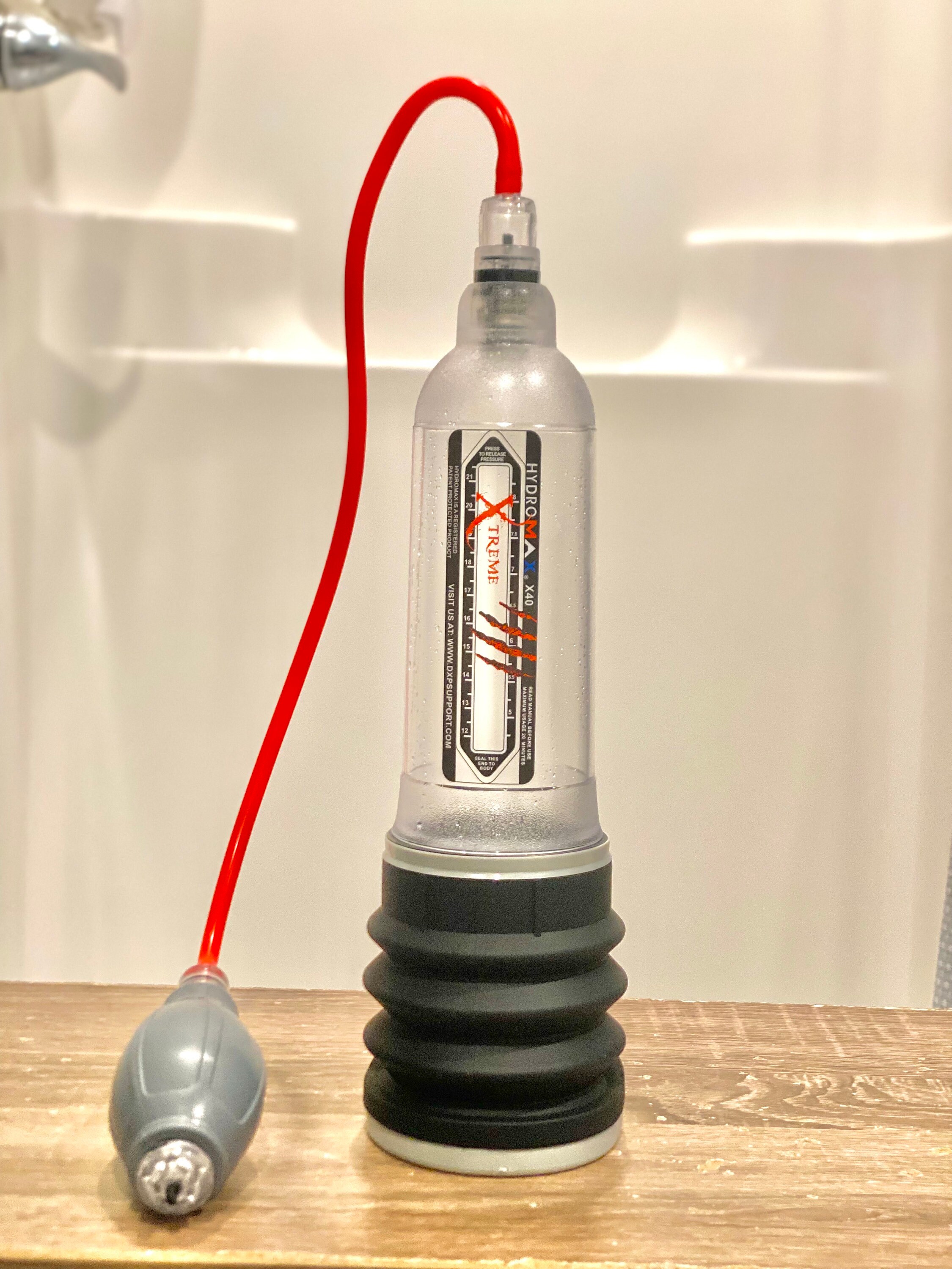 H20 Penis Pump With Handpump Attachmt, Water Pressure Penis Pumping ...