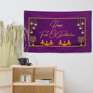 Feast of Dedication Banner - Etsy