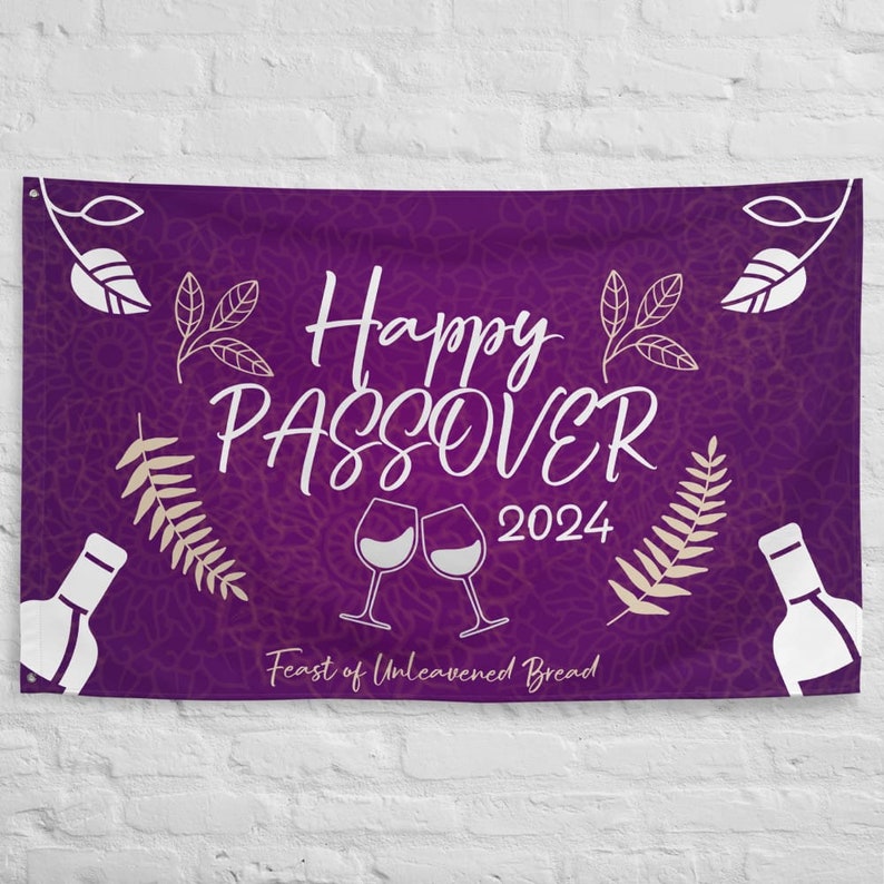 Passover | Feast of Unleavened Bread Celebration Banner - 2024 - Etsy