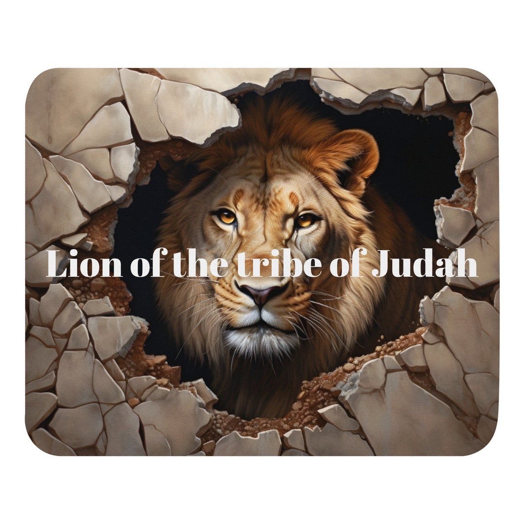Lion of Judah Mouse Pad - Etsy