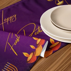 Feast of Dedication Table Runner - Etsy