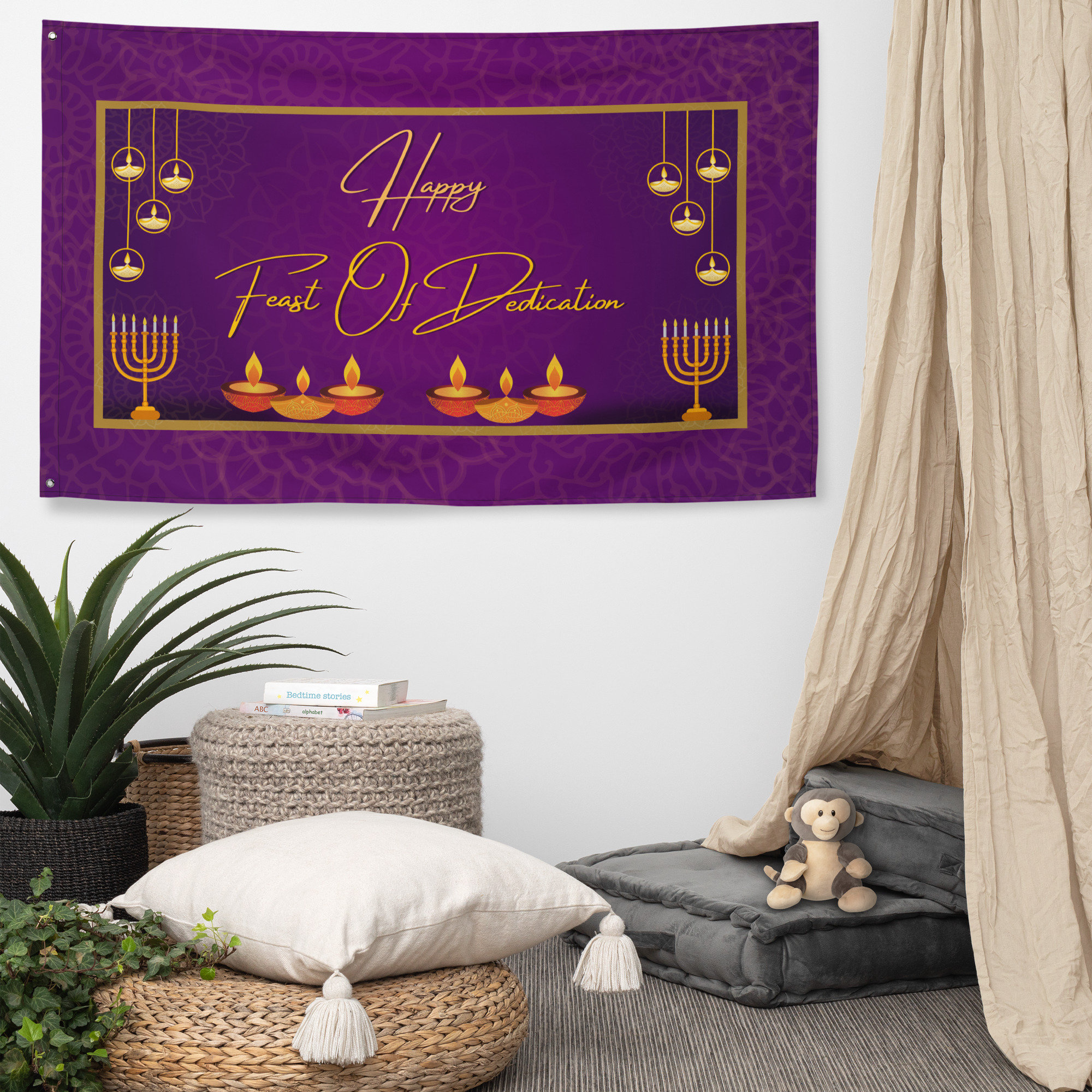 Feast of Dedication Banner - Etsy