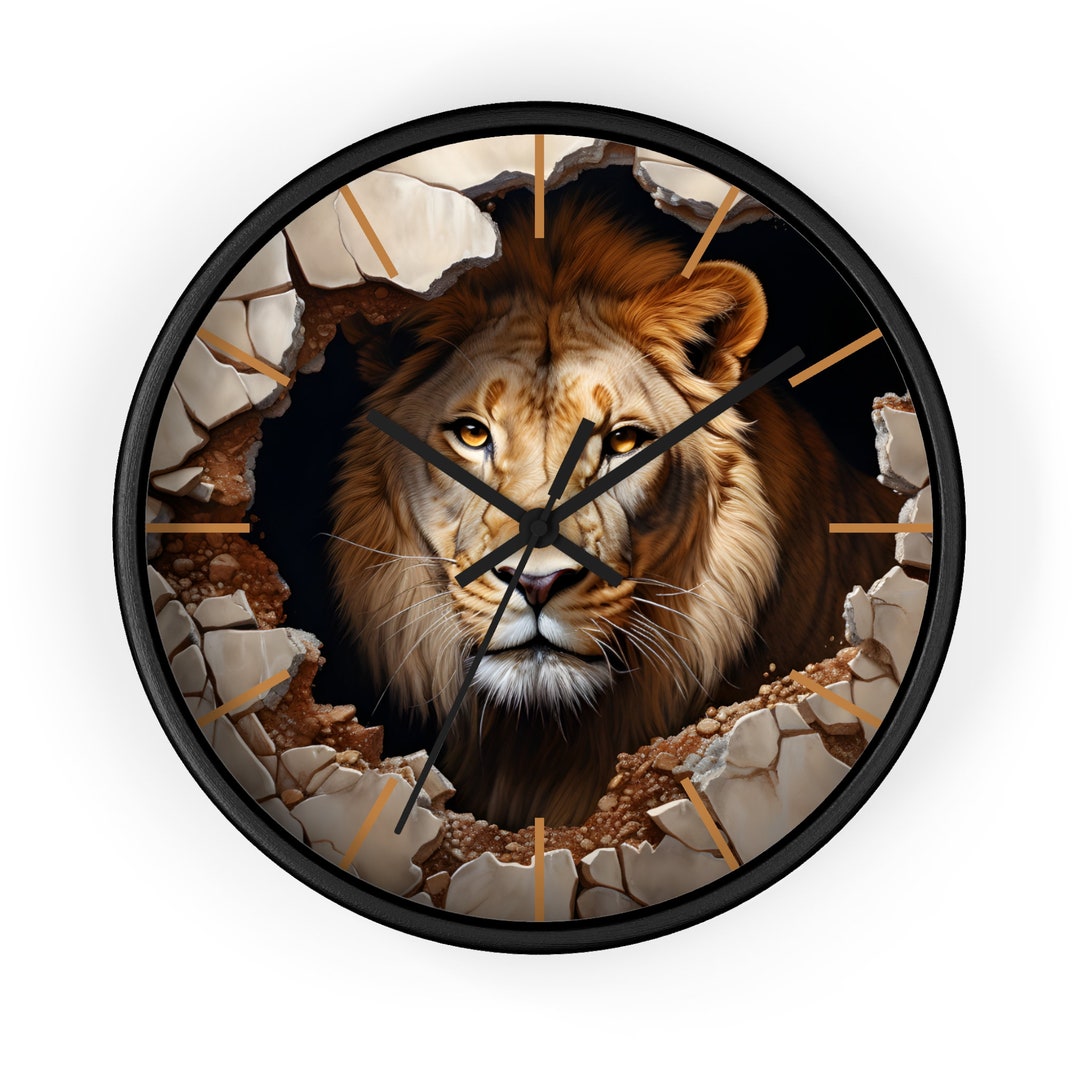 Lion of Judah Wall Clock - Etsy