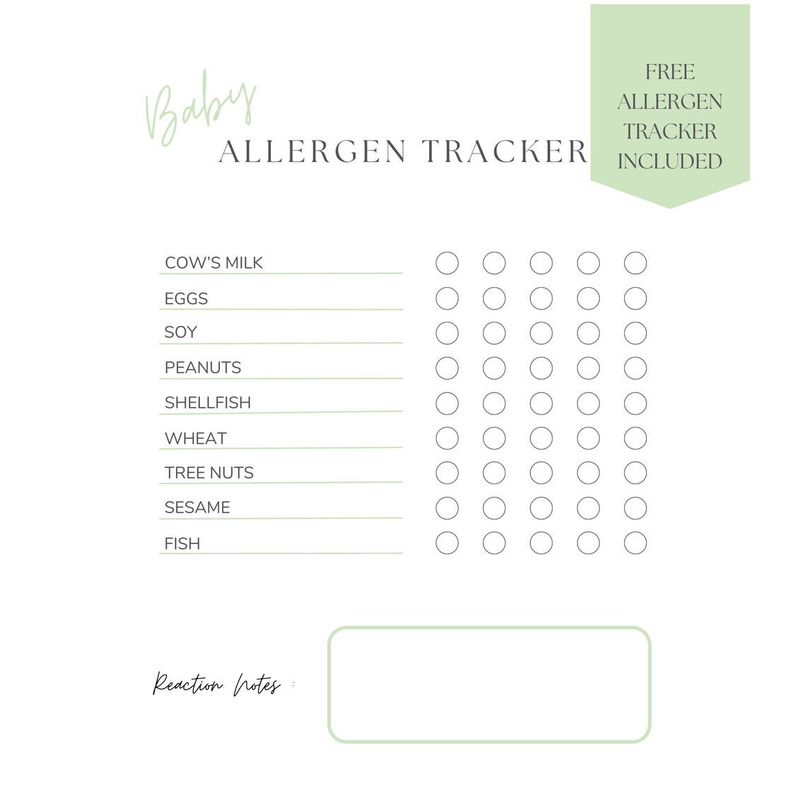 FIRST FOODS CHECKLIST Baby Led Weaning Checklist Starting Solids Baby ...