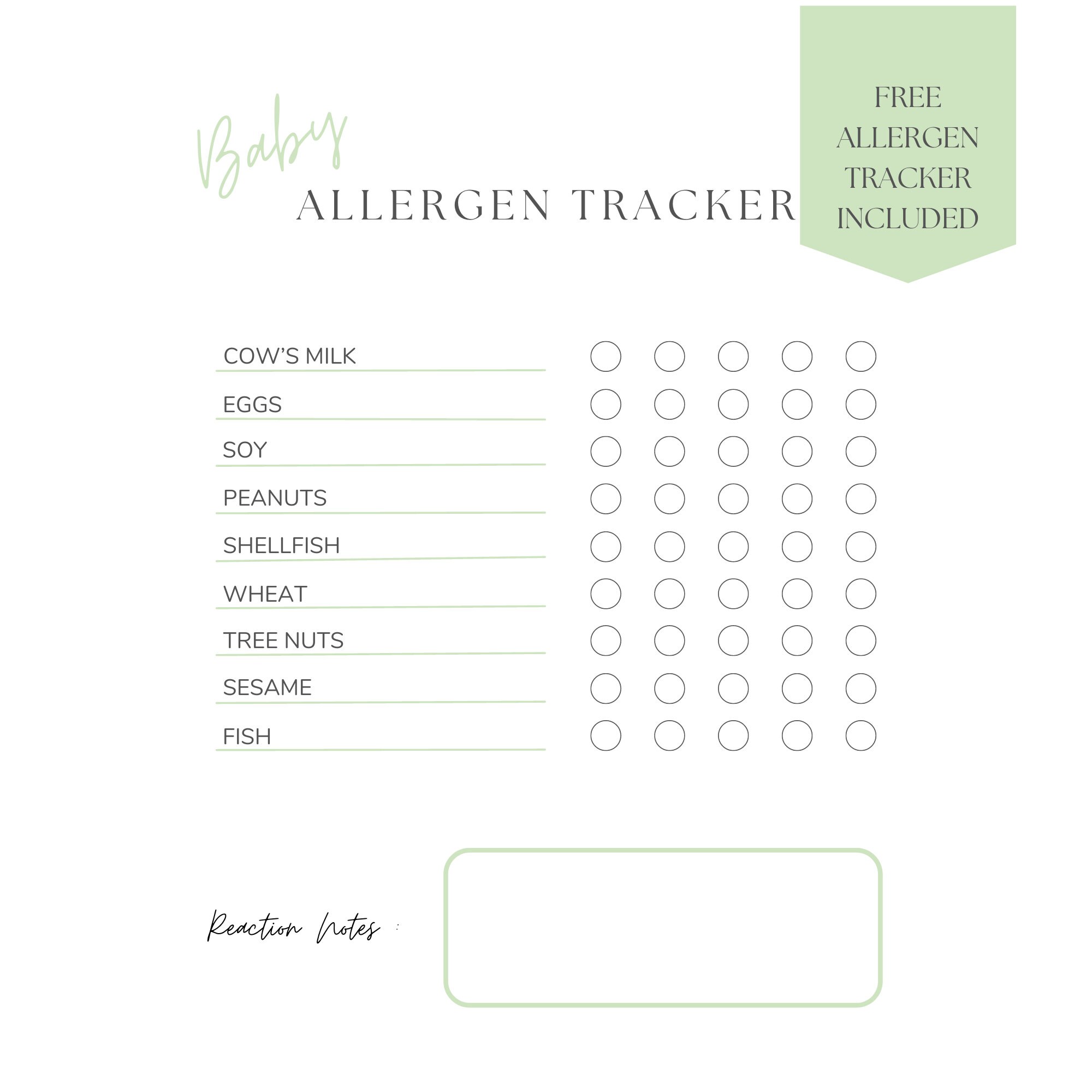 FIRST FOODS CHECKLIST Baby Led Weaning Checklist Starting Solids Baby ...