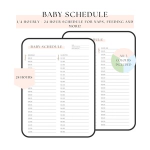 BABY ROUTINE SCHEDULE Feeding Schedule Newborn Sleep Routine Baby Sleep ...