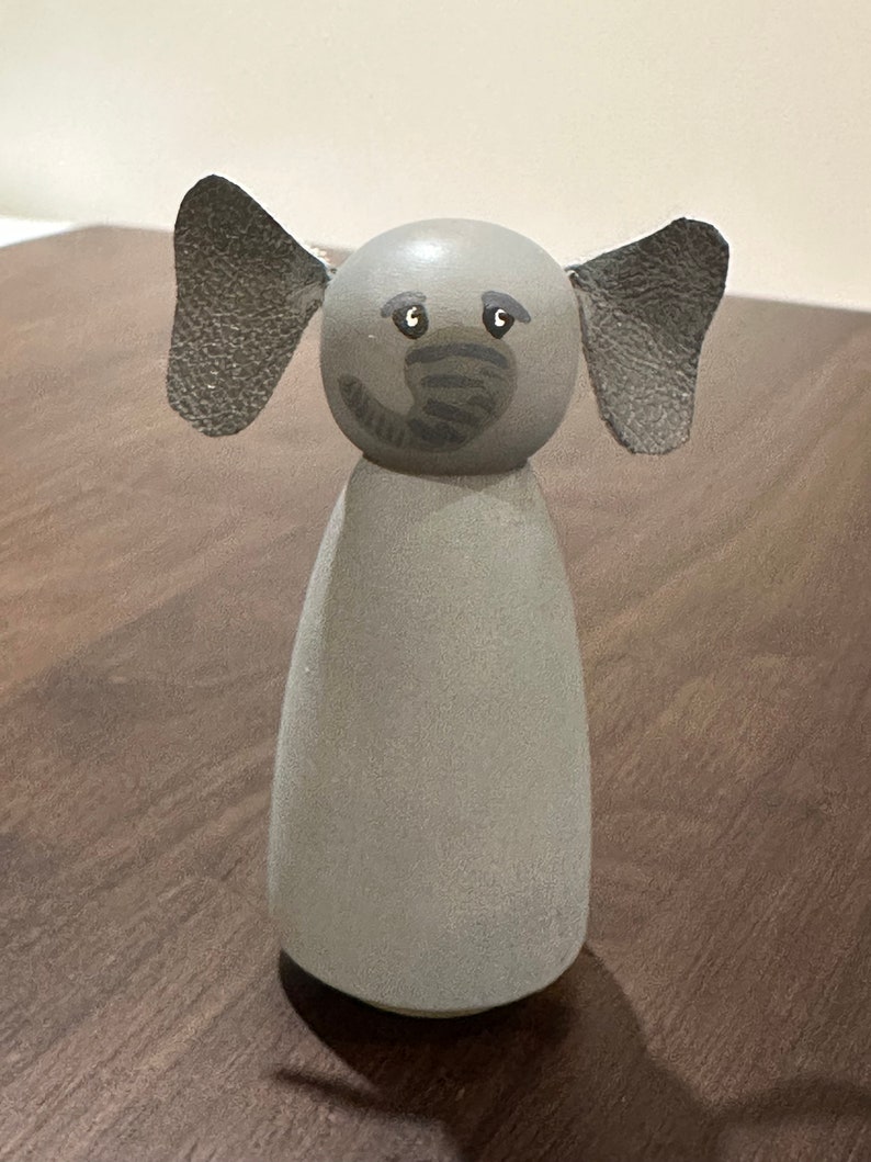 Animal Peg Dolls - Etsy