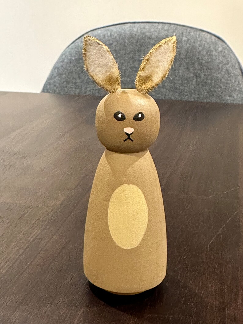 Animal Peg Dolls - Etsy