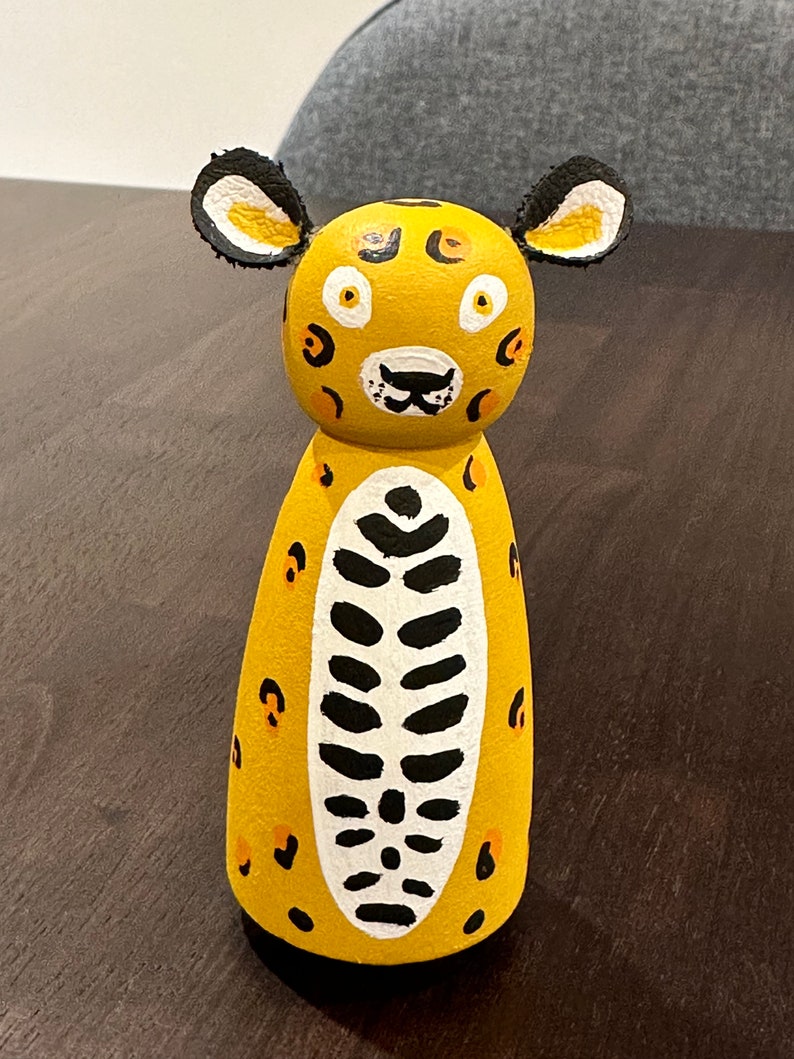 Animal Peg Dolls - Etsy