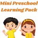 Mini Preschool Learning Pack - Etsy