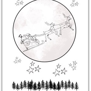 Inspirational Christmas Coloring Book: Relaxing, Whimsical Pages for ...