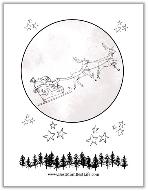 Inspirational Christmas Coloring Book: Relaxing, Whimsical Pages for ...