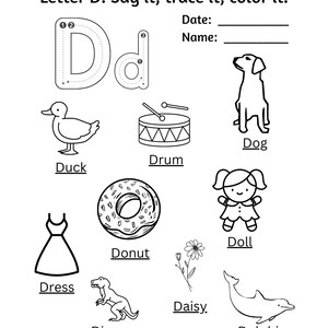 Mini Preschool Learning Pack - Etsy
