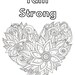 Mindful Coloring Pages for Kids and Adults - Etsy