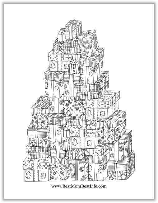 Inspirational Christmas Coloring Book: Relaxing, Whimsical Pages for ...