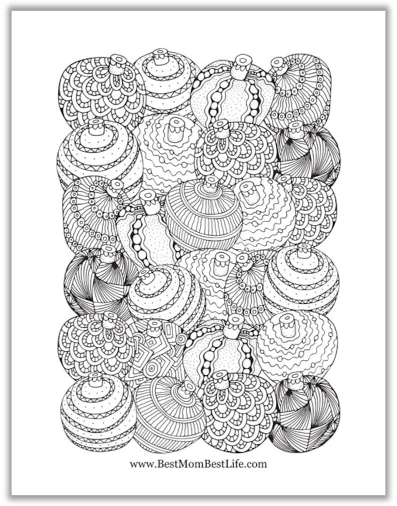 Inspirational Christmas Coloring Book: Relaxing, Whimsical Pages for ...